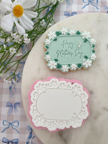 Flower Border - Cookie Cutter & Fondant Stamp | The Cookie Press