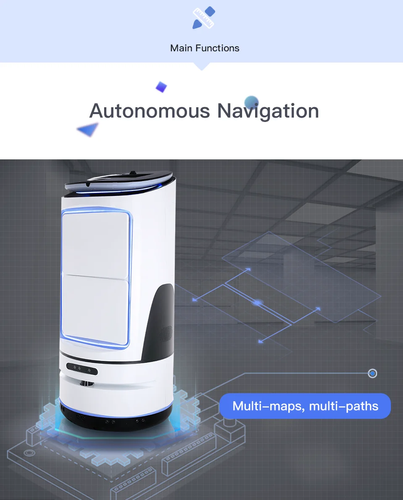 Revolutionize Indoor Deliveries: PadBot W2 - Unmanned Parcel Delivery ...