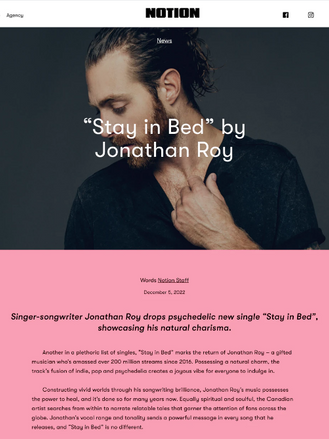 Music Press Release | Decent Music PR