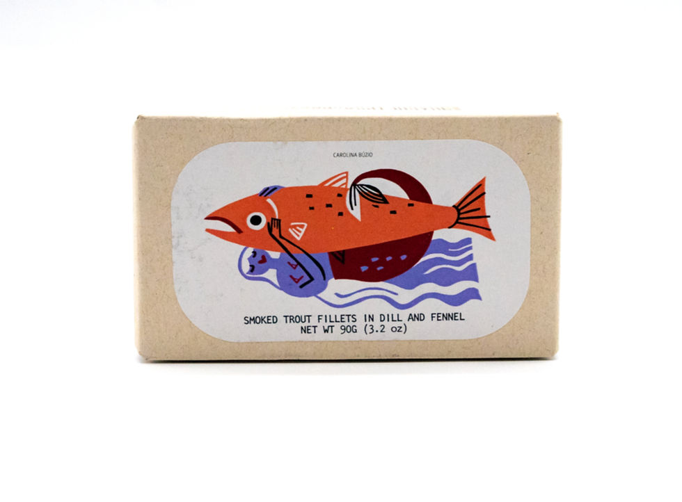 Jose Gourmet Smoked Trout Fillets in Dill & Fennel | The Canned Company