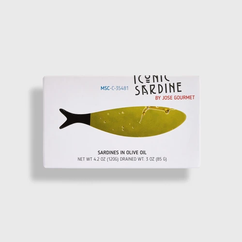 Iconic Sardines in Olive Oil by Jose Gourmet | The Canned Company