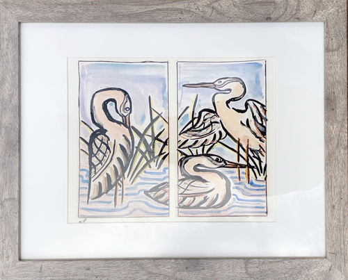 Framed Shoreline Print | Avery Rowan Art