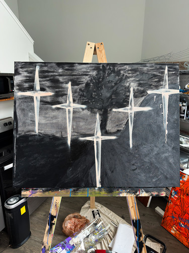 "THE END" Painting | 2Prcnt.us