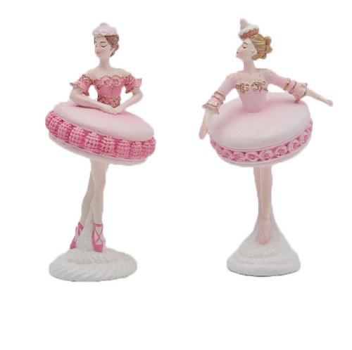 Set of 2 Pink Macaron Dessert Dancers | Mysite