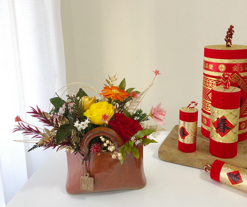 心春荷包滿花開 -中款 | SINRE FLOWER