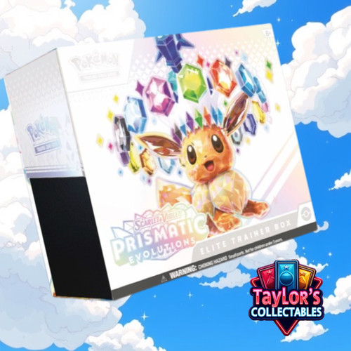 Pokémon TCG - Prismatic Evolutions Elite Trainer Box | TM Events