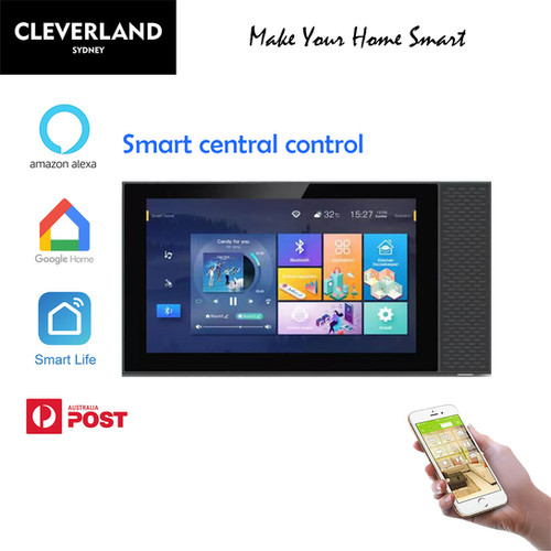 AU 7 Inch intelligent central control 24V smart home wifi remote TUYA ...