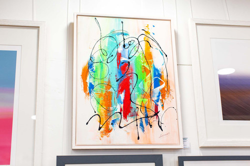 Calligraphy of Love in Peach | Art-hub (Artizan)