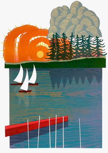 Canadian Sunset | Art-hub (Artizan)
