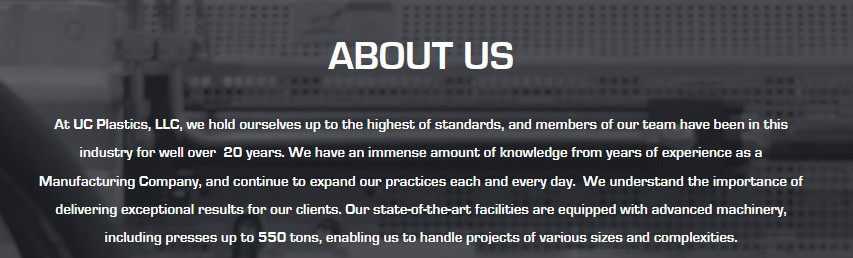 ABOUT | UC Plastics