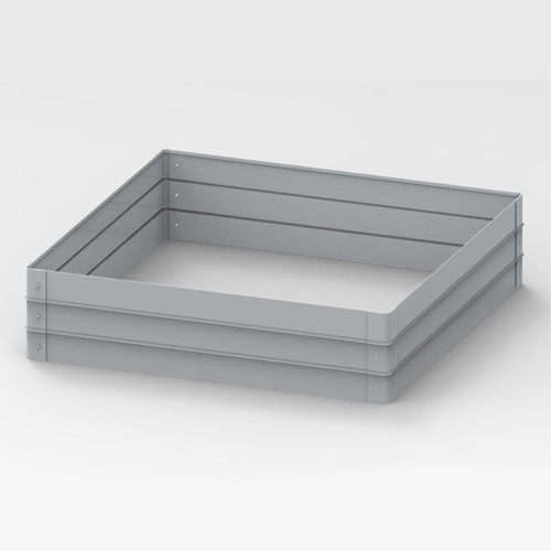 Cabbage Patch Raised Garden Bed- Galvanized | Grass Roots Imp.