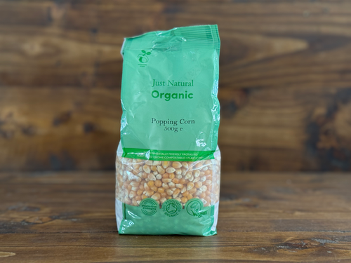 Organic Popping Corn | Just Natural | Ruxstons