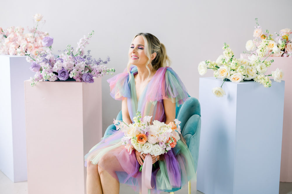 Pastel Rainbow Photoshoot