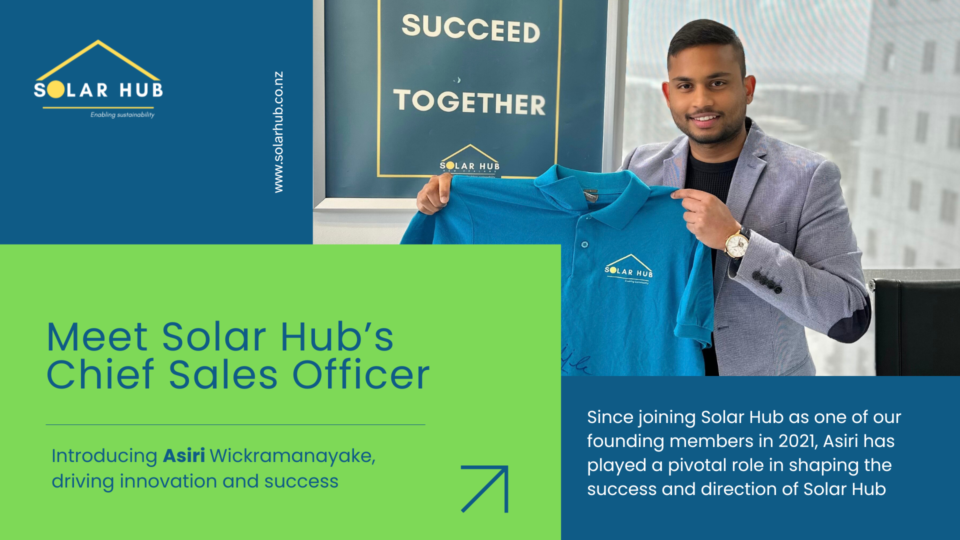 Welcome Our New Chief Sales Officer at Solar Hub NZ