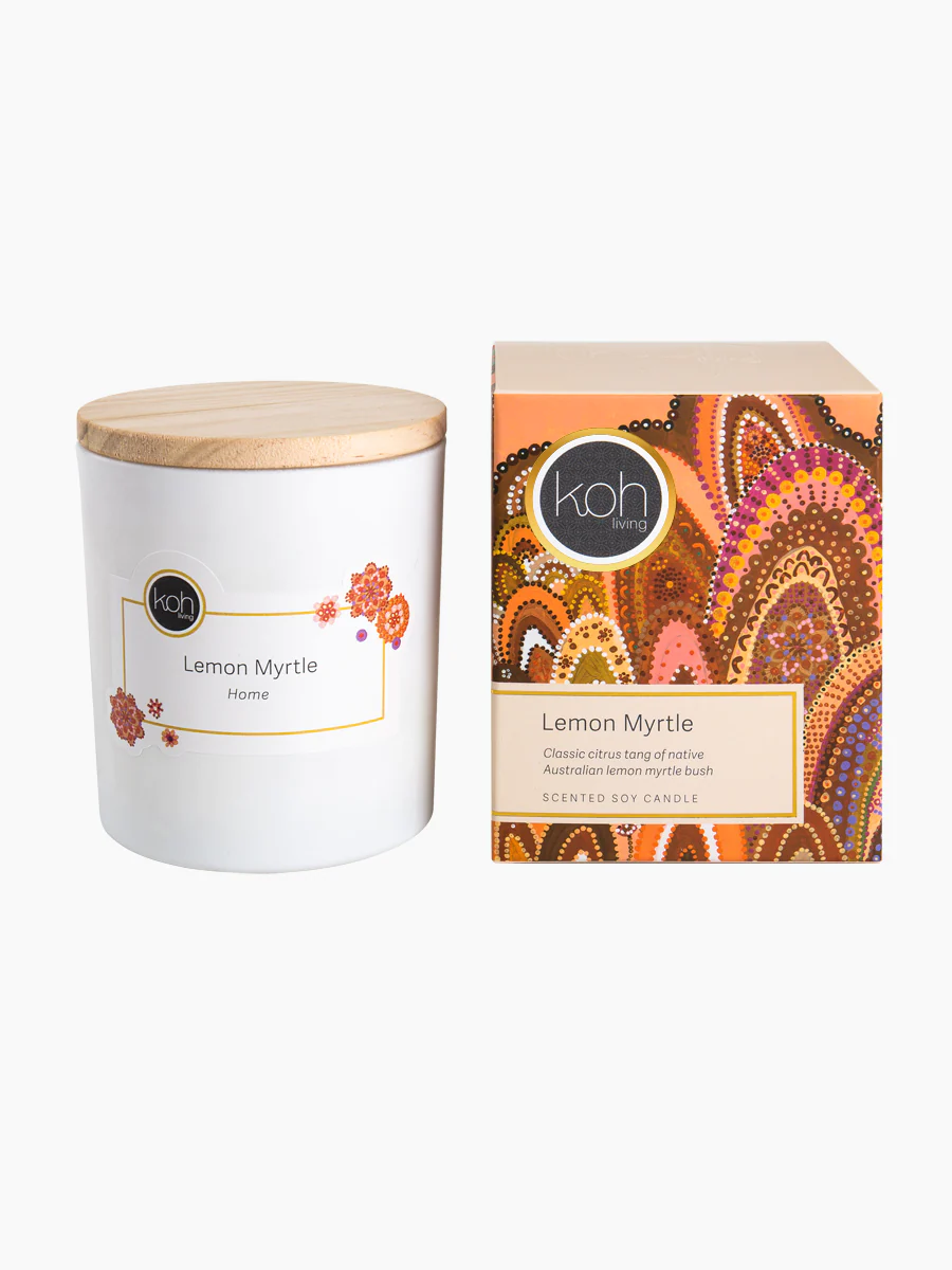 Aboriginal Scented Candle Jar - Home | Lit Lifestyle