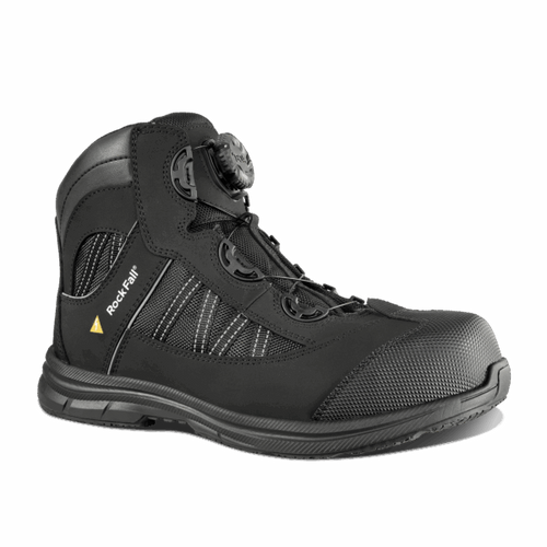 Rockfall Ohm Electrical Hazard Safety BOA Boot | Nero Discount PPE