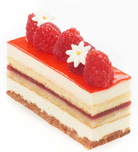 Edelweiss Strip Cake | Pastry Chef Resource