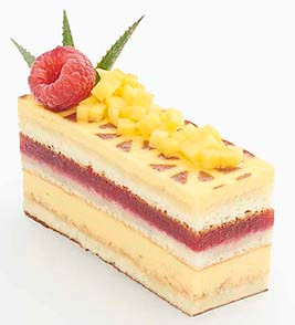 Equator Strip Cake | Pastry Chef Resource