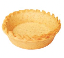 Fluted Neutral Tart Shell - 2.9 inches | Pastry Chef Resource