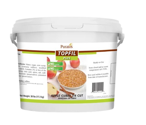 Topfil Plus Apple Cubes Filling | Pastry Chef Resource