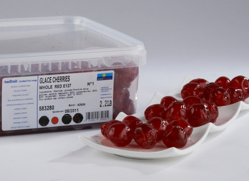 Candied Red Cherries | Pastry Chef Resource