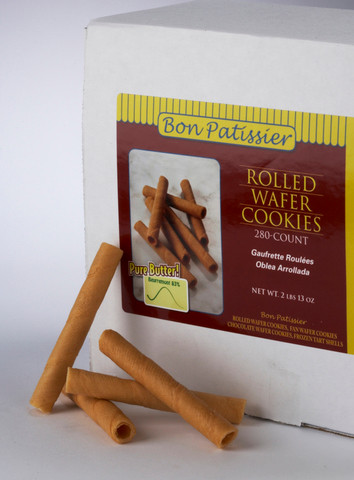 Rolled Wafer Cookies | Pastry Chef Resource