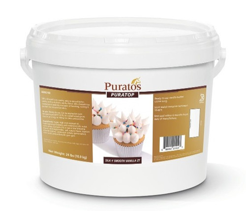 Fluffy Vanilla Cake Frosting Plant-Based | Pastry Chef Resource