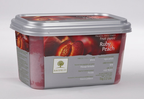 Ruby Peach Puree | Pastry Chef Resource