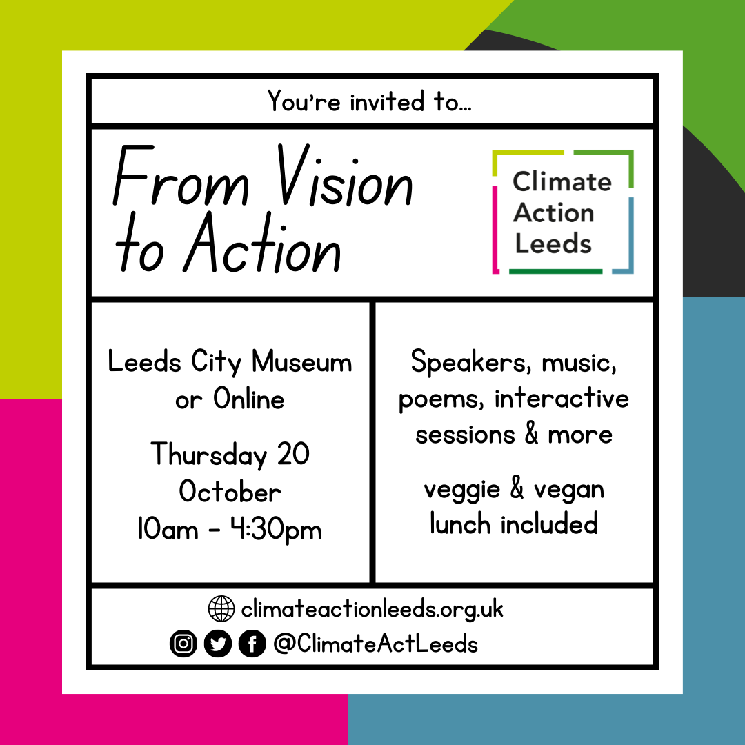 In person: From Vision to Action | Climate Action Leeds
