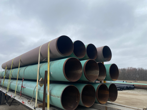 24" OD x .375" WT Beveled End - FBE Coating | Dktanks