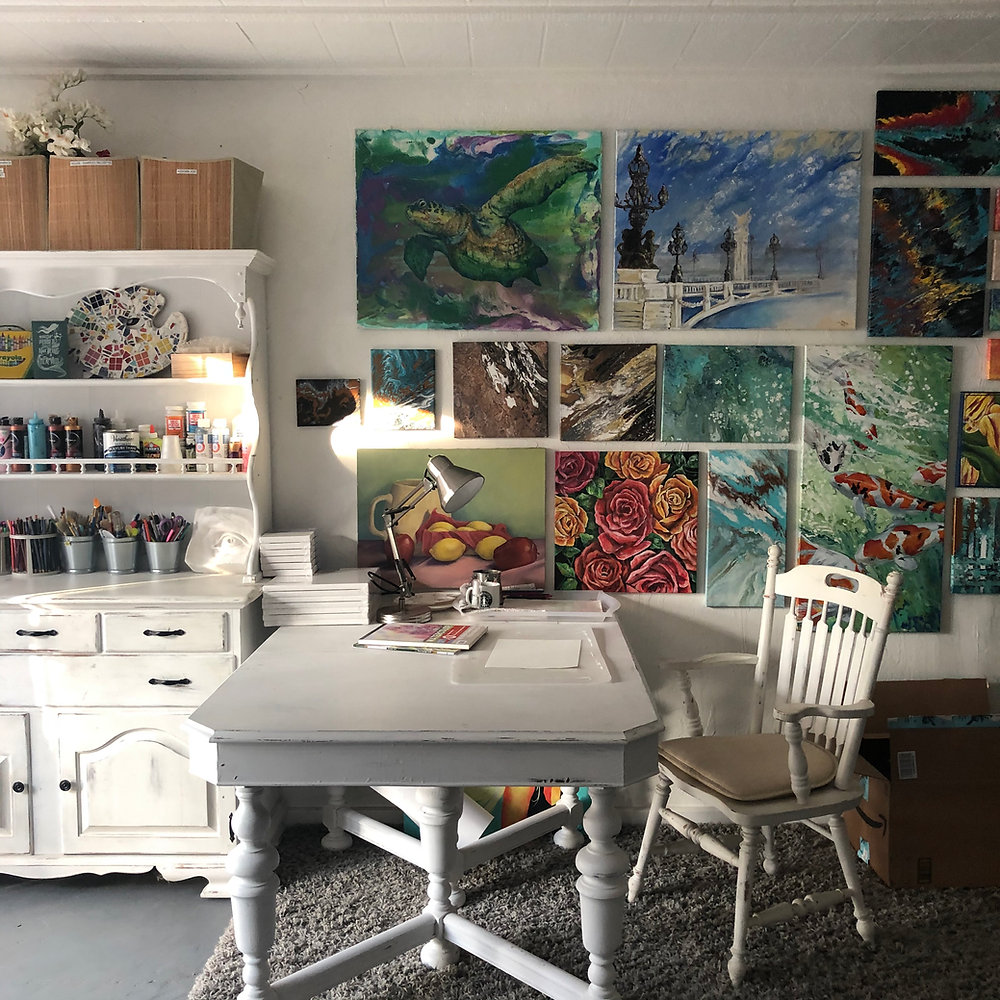 A Tour of my Studio