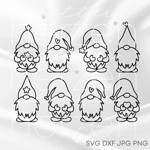 Wichtel XXL-Set | Plotterherzen