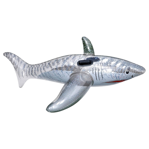 Swimline 72" Inflatable Ride-On Shark | Bee Tree Spas&Pools
