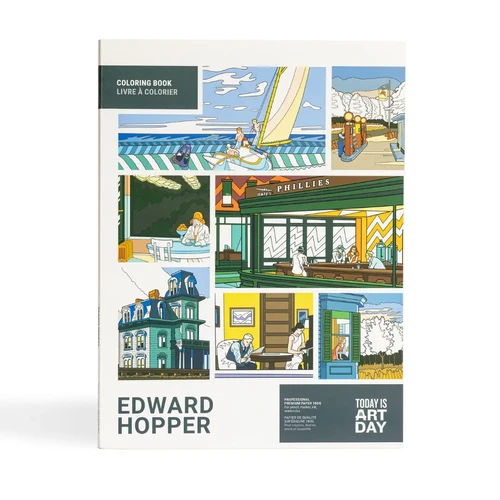 Edward Hopper - Coloring Book | missmegansmakeroom