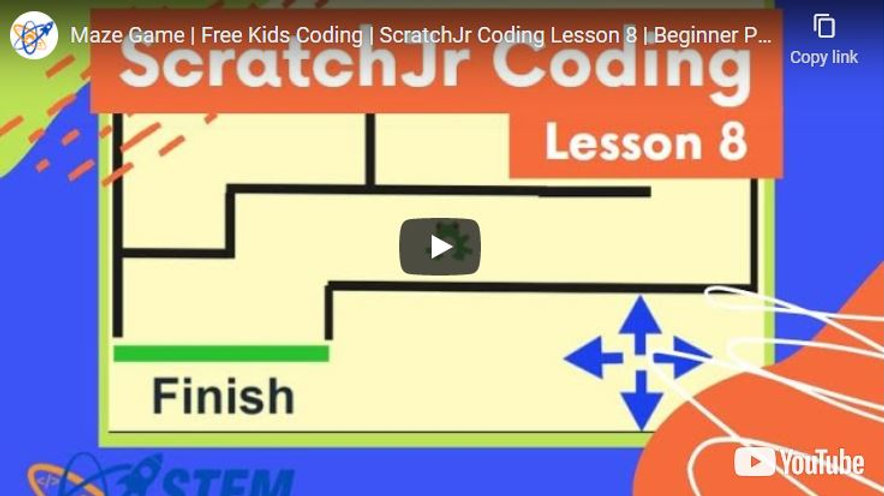 Free Kids Coding ScratchJr Lesson 8