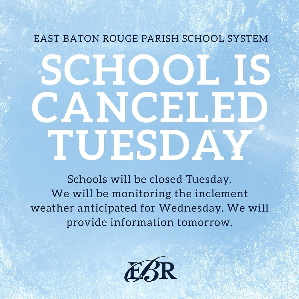 School Canceled Tomorrow!