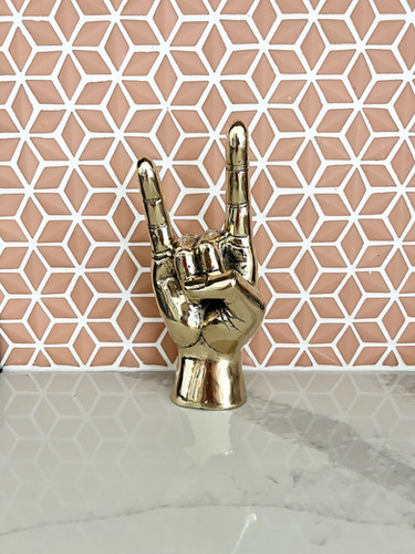 Rock On Dude Brass | The Zinnia Edit