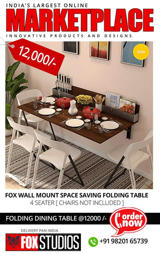 Fox Foldable Multi Pupose Table | Thefoxstudios