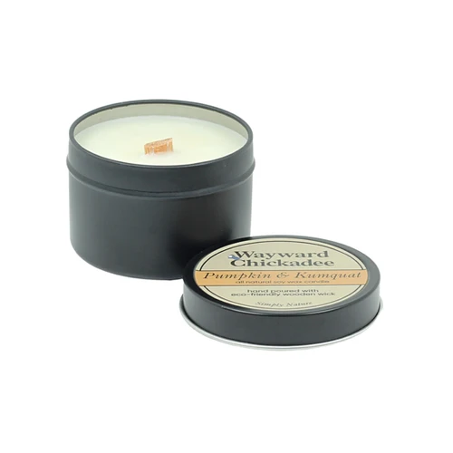 Wayward Chickadee Soy Candle Tin | humblebeemaine