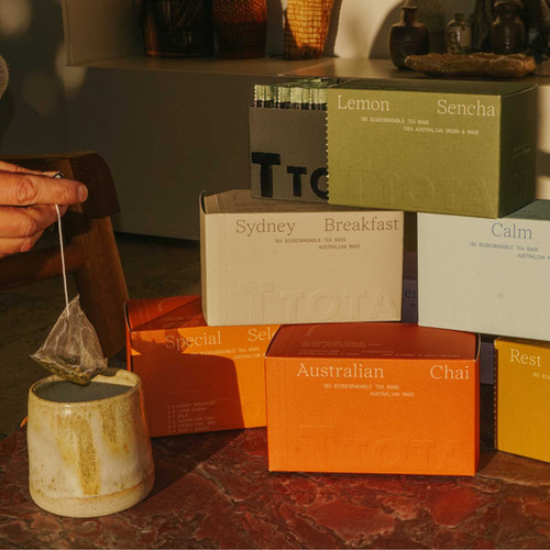 Two Pyramid Tea Bag Boxes | T Totaler