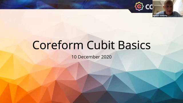 Coreform Cubit Basic Webinar