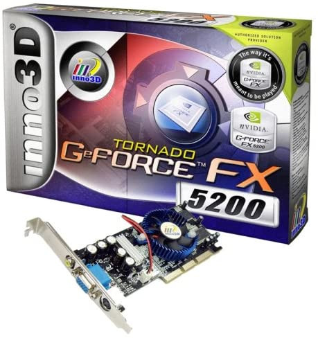 Inno3D GeForce 5200 128MB DDR AGP Graphics Card - I-5200-F3E2 | Quantum ...