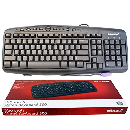 Microsoft RT2300 Wired Desktop Keyboard 500- X801383-230 - Refurbished ...