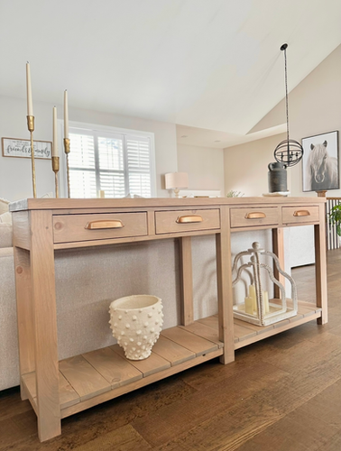Harper Console Table -Wood Console Table | Rustic Collections Canada