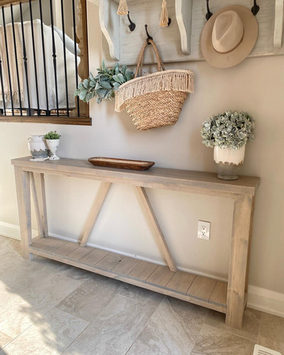 Rustic Collections: Oakley Console Table for Versatile Home Decor
