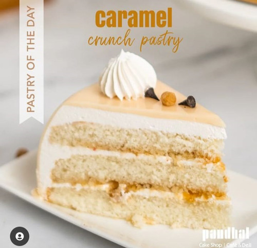 Caramel Crunch Pastry | Pandhal Cake Shop