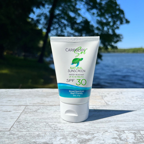 Caribbean Sol Natural Sunscreen SPF 30 | EcoGoTravel