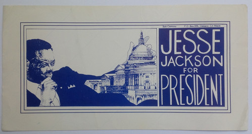 Jesse Jackson - California Campaign literature - 1988 Presidential ...