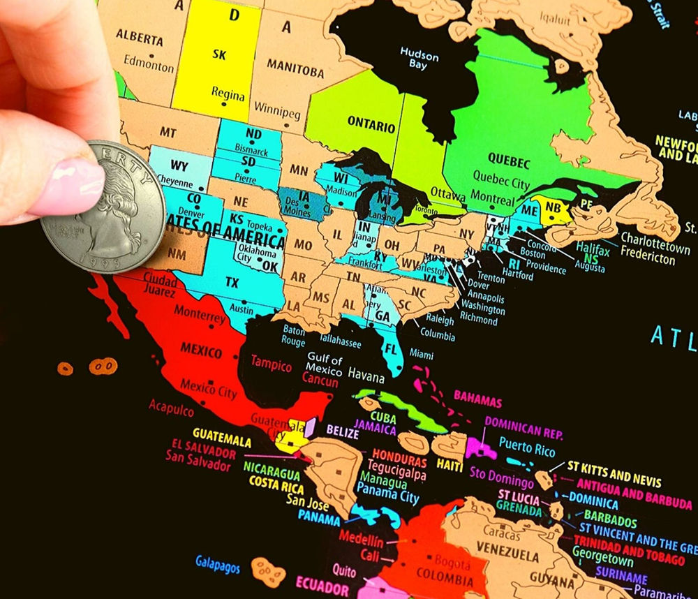 How to Use Scratch Map!