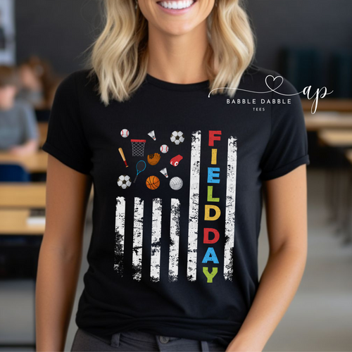 Field Day Flag | Babble Dabble Tees
